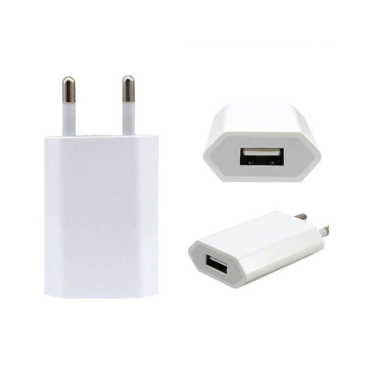 Universal Power Adapter For Androids, EU 2 Pin USB Plug, Wall Fast ...