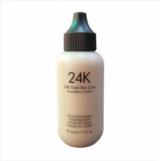 XQM 24K Gold Skin Care Foundation 50ml | Full Coverage BB Base for a ...