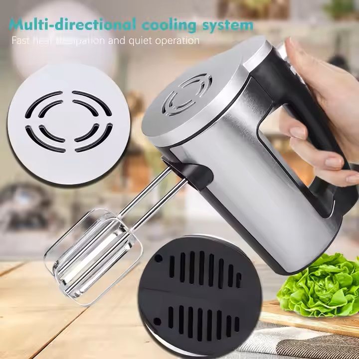 Hand Mixer model 600Watt Mixing Hooks Five Speeds hand blender - mixer ...