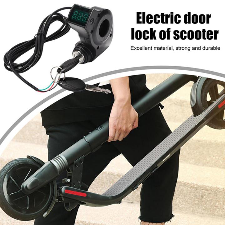 Electric Scooter Ignition Lock Key Cylinder Starter Switch Lock ...