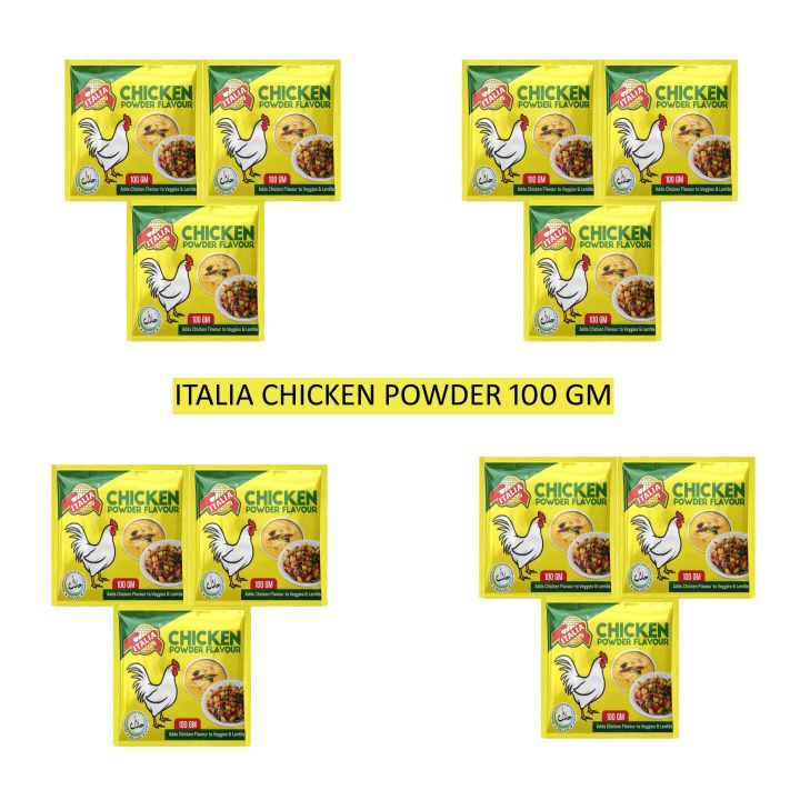 ITALIA Chicken Powder 100 gm (12 Sachet Pack) | Daraz.pk