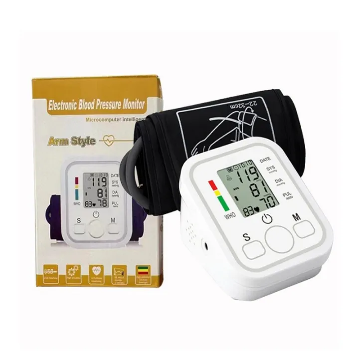Digital Blood Pressure Monitor | Electronic Sphygmomanometer | BP ...