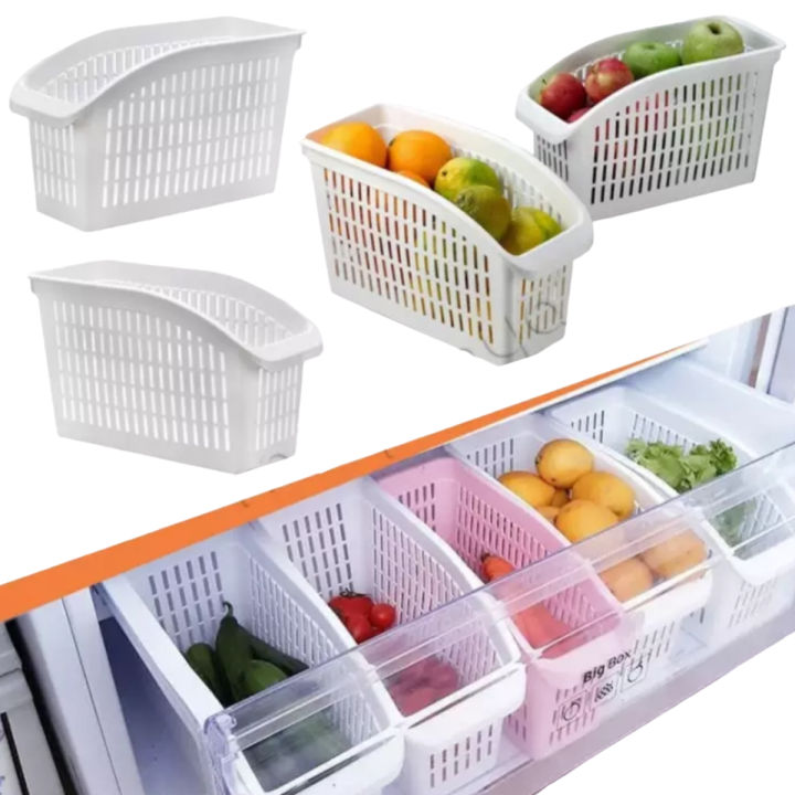 Set of 4 and 2 Refrigerator Organizer Maximize Your Fridge Space with ...