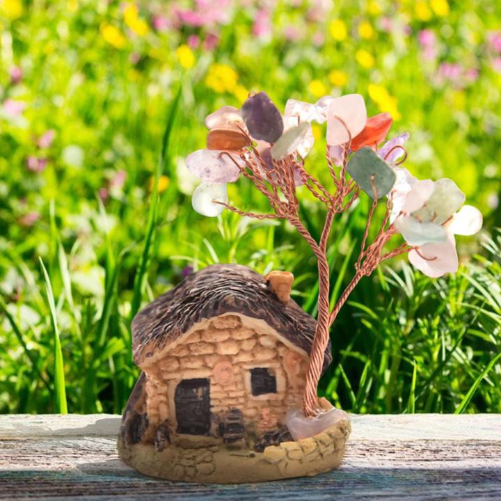 Miniature Fortune Tree Healing Weather Resistance Lucky Money Tree ...