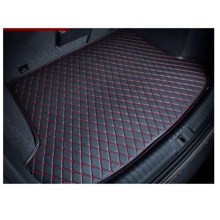 Toyota Vitz 2022-2024 7D Trunk Mat Premium Quality Leather and Regzeen ...