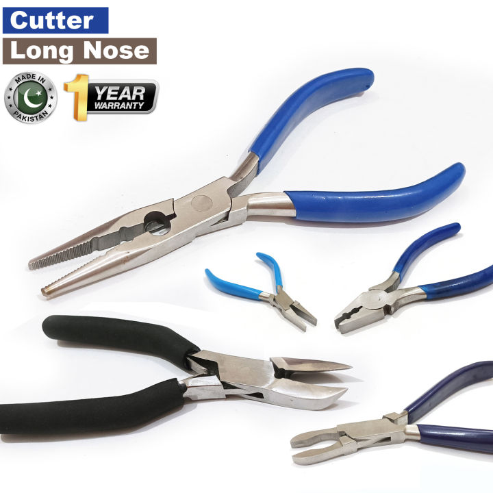 Electronics Mounting Pliers & Cutter & Round Nose | Special mouse Shape ...