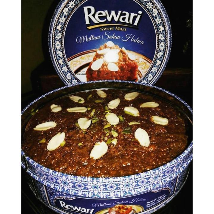 Multani Badami Sohan Halwa by Rewari Sohan Halwa[1KG]-Traditional Sohan ...