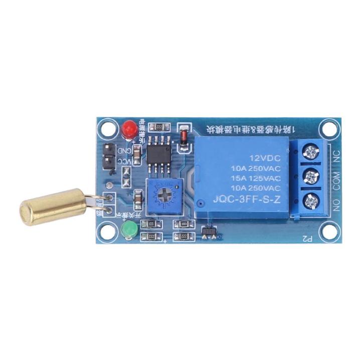 SW-520 Tilt Sensor 12VDC Relay Module Equipment Tilt Dump Protection ...