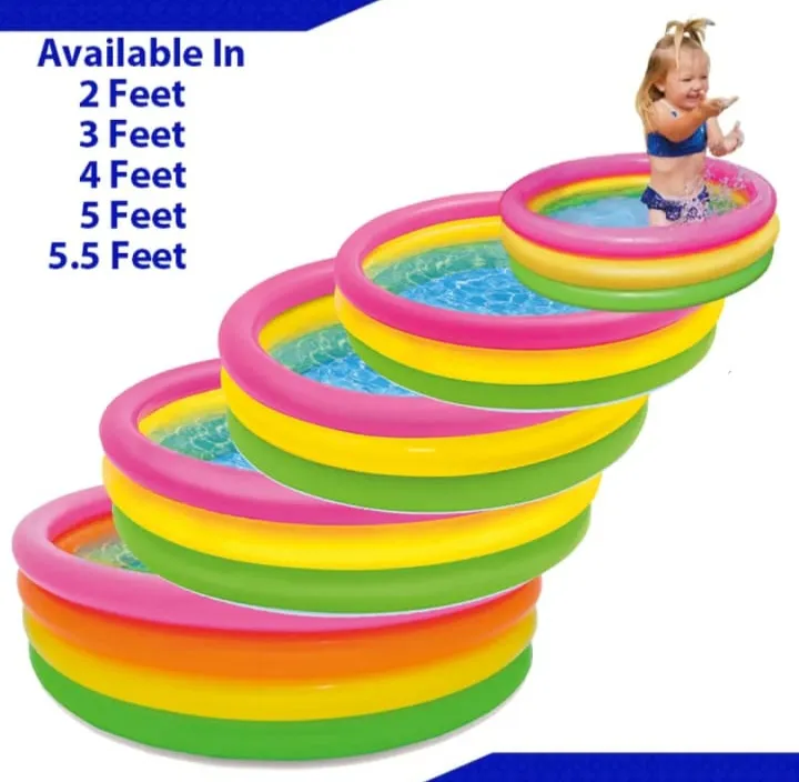 Swimming Pool - Swimming Pool For Kids - Sunset Glow Pool Sizes (2FT ...