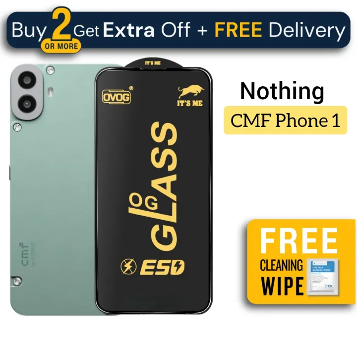 1-5 Pcs - Nothing CMF Phone 1 - OG Gorilla Glass Screen Protector ...