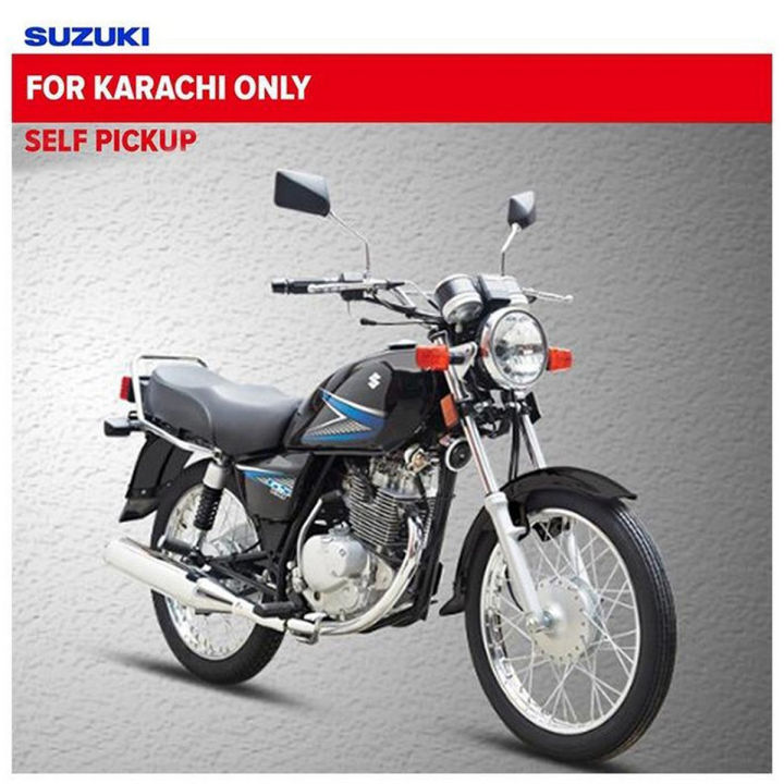 Suzuki GS 150SE Euro II 150cc - Black (Only for Karachi) | Daraz.pk