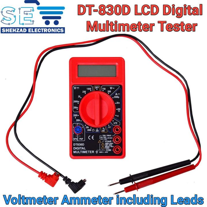 DT-830D Digital Multimeter Tester Ammeter Voltmeter | Daraz.pk