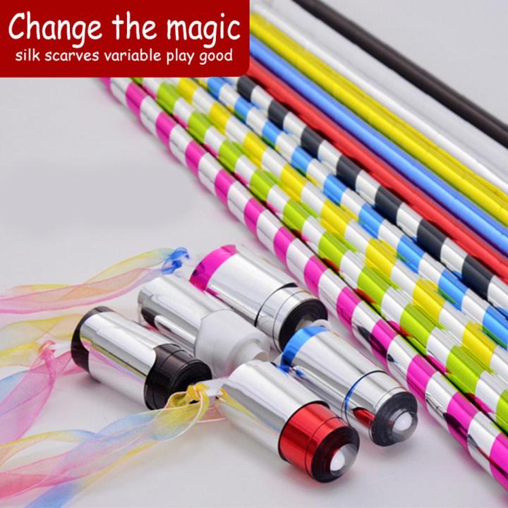1pcs Long Appearing Cane Plastic Stage Stick Magic Cane Close Up Magic ...