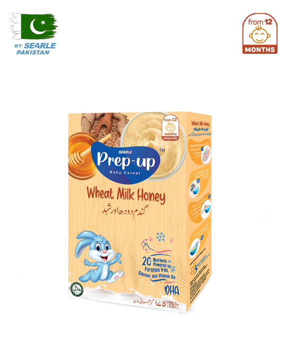 Prep-Up Baby Cereal - Wheat-Milk-Honey - 175g | Daraz.pk