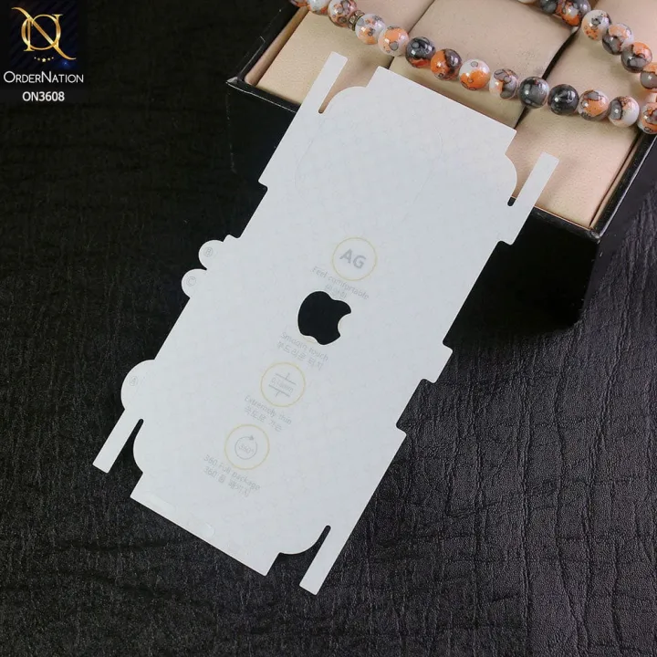 IPhone_ 15 Pro Max Sheet - Transparent Unbreakable Membrane Shiny Film ...