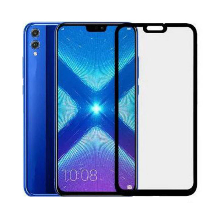 Honor 8x Full Screen Protector 9D Tempered Glass Protector For Honor 8x ...