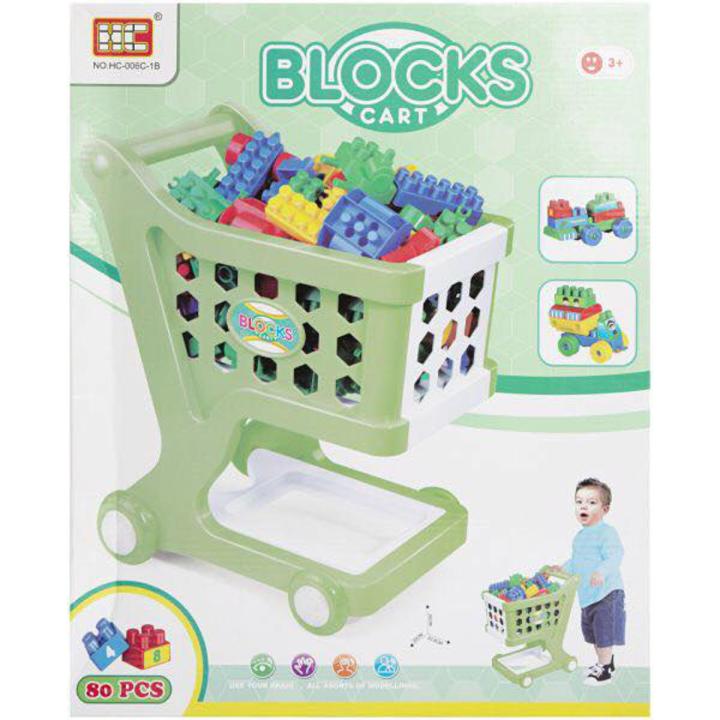 Building Block CART - 100 Pieces - 40x7.8x46cm | Daraz.pk