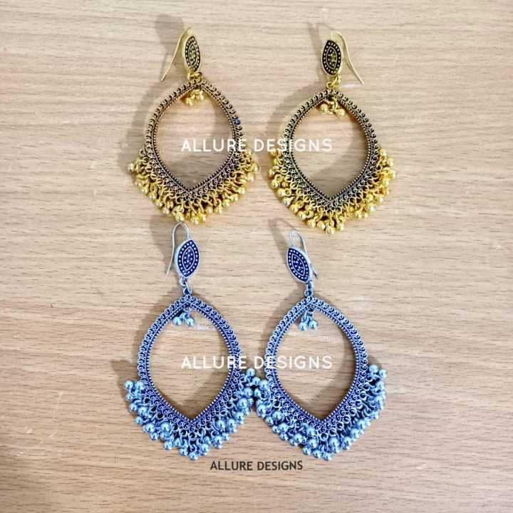 1 pair Leaf Jhumka Base for Resin Art - Resin Jhumka - dried flowers ...