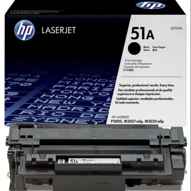 HP 51A Black LaserJet Toner Cartridge, Q7551A | Daraz.pk