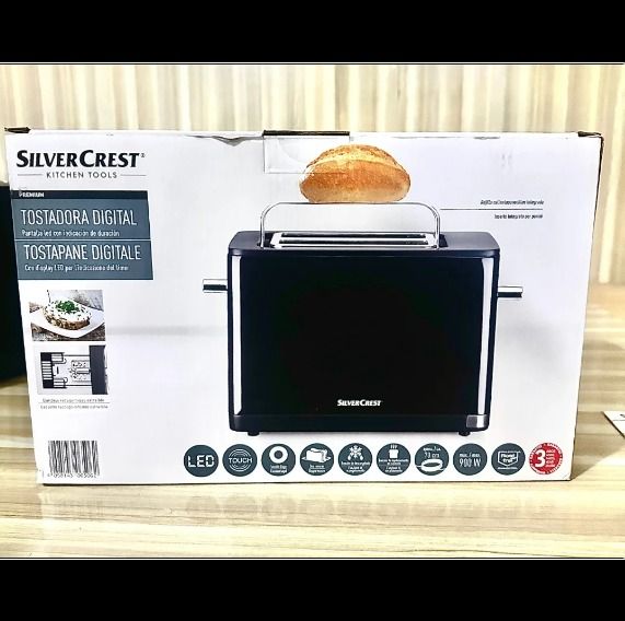 Silver Crest Toaster, Electric Toaster bread Grill Pan, Silvercrest ...