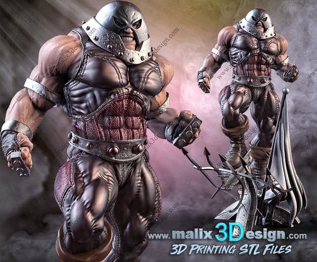 Juggernaut X Men Action Figure Statue Hand Painted Custom Made | Daraz.pk