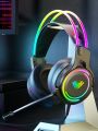 Aula S608 Rainbow 3.5mm + USB-A Gaming Headset connect the Aula S608 to your computer with a 3.5 ...