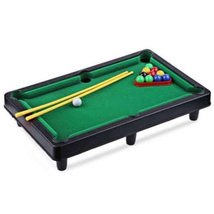 HT Mini Billiard Ball Snooker Pool Table Top Game Set For Kids | Daraz.pk
