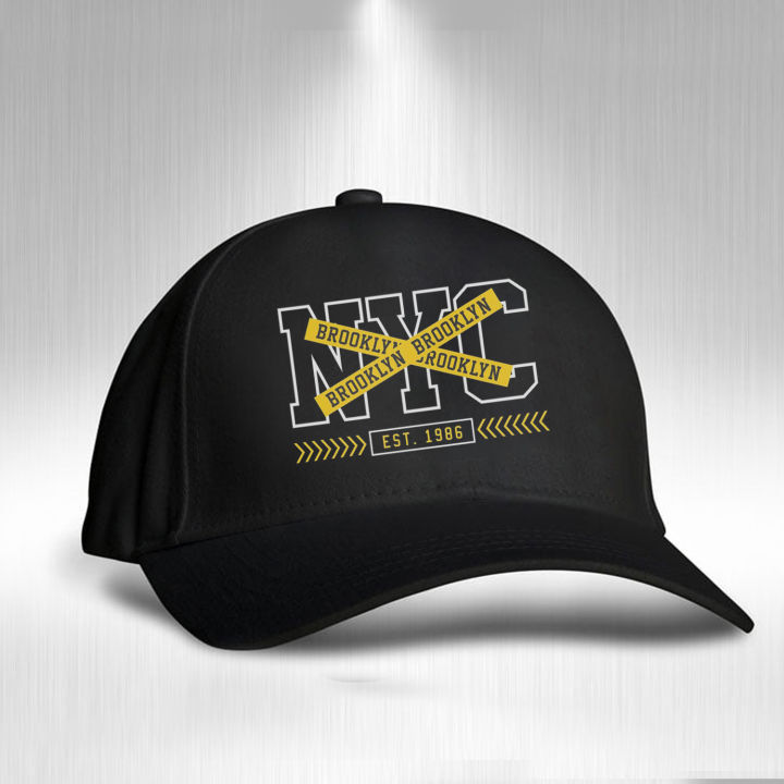 New York City Brooklyn Cap – Black Urban Style Baseball Hat | New York ...