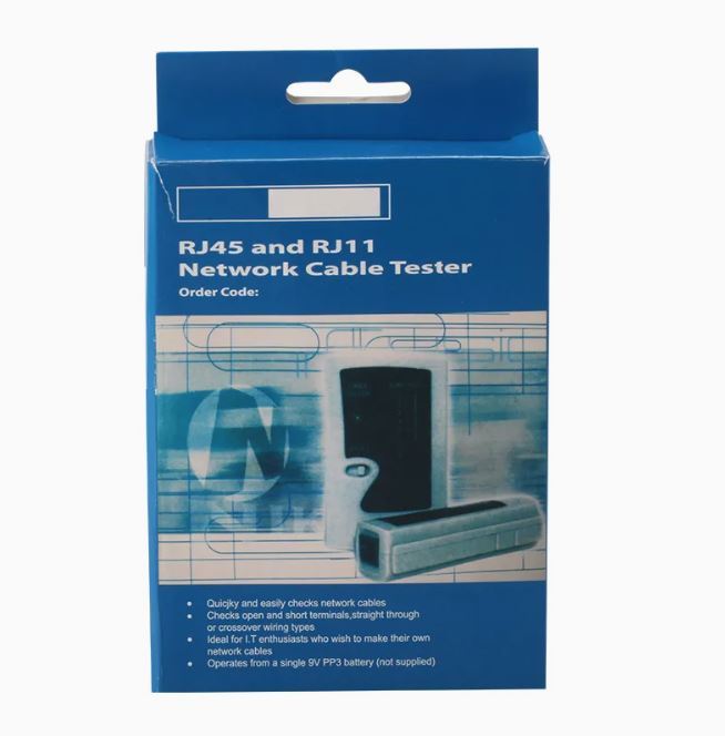 RJ45 and RJ11 Network Cable error diagnosing Device | LAN Ethernet ...