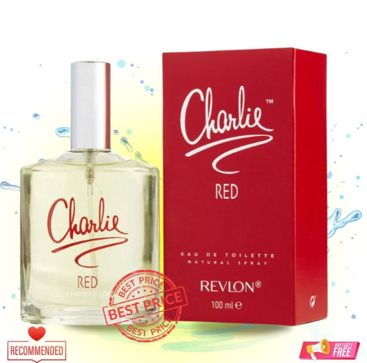 Charlie Red Perfume by Revlon for Women - 100ml EDT | Long Lasting ...