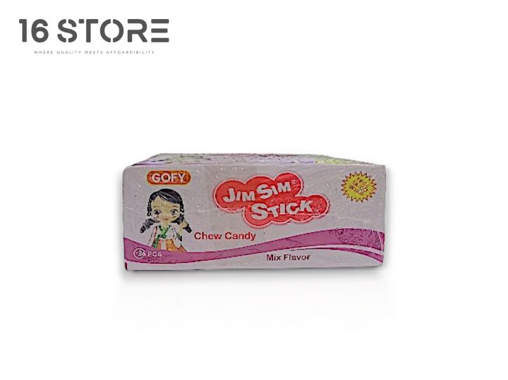 GOFY || Jim Sim Stick || Chew Candy Mix Flavour || Free Tatto Inside ...