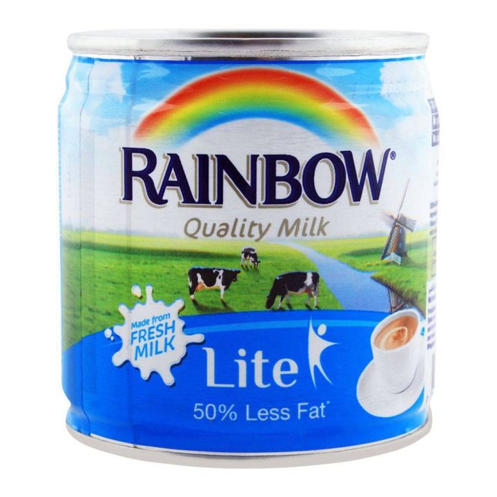 Rainbow Lite Milk, 50% Less Fat, 160ml | Daraz.pk