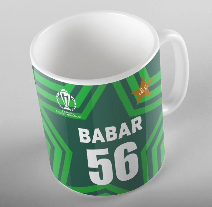 Babar Mug 56 Coffee Cup Cricket Fans Gift for Bobby Fans Ceramic ...