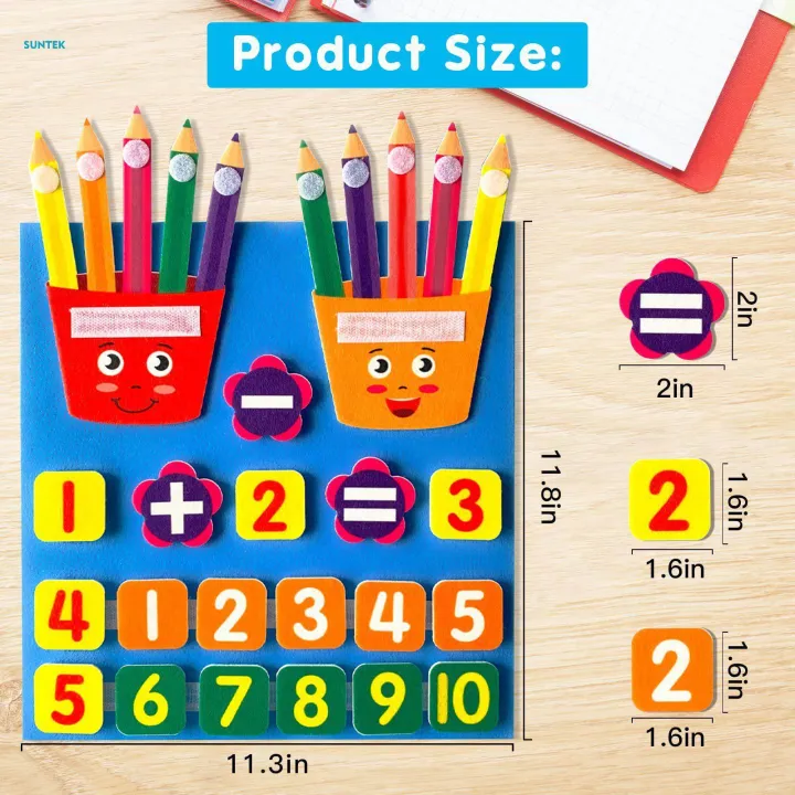 Educational Math Games Manipulatives Early Education Addition ...
