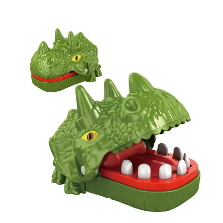Responsiveness test Dinosaur Toy Hand-biting Crocodile Dentist Toy ...