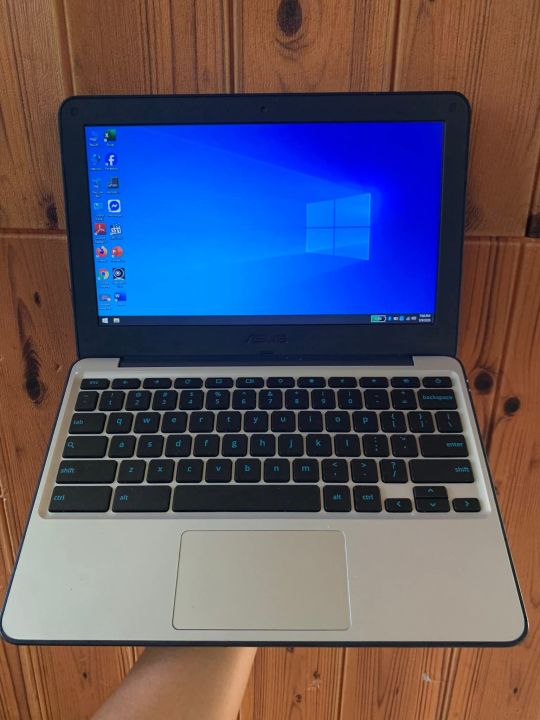 Asus Chromebook C202s Windows 10 - Intel Celeron Processor - 4GB Ram ...