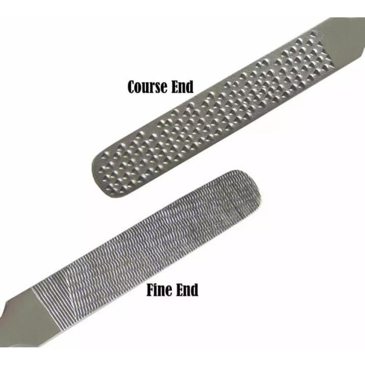 4 Four Sided Steel Foot File Podiatry Chiropody Rasp Feet Nail (Pack of ...