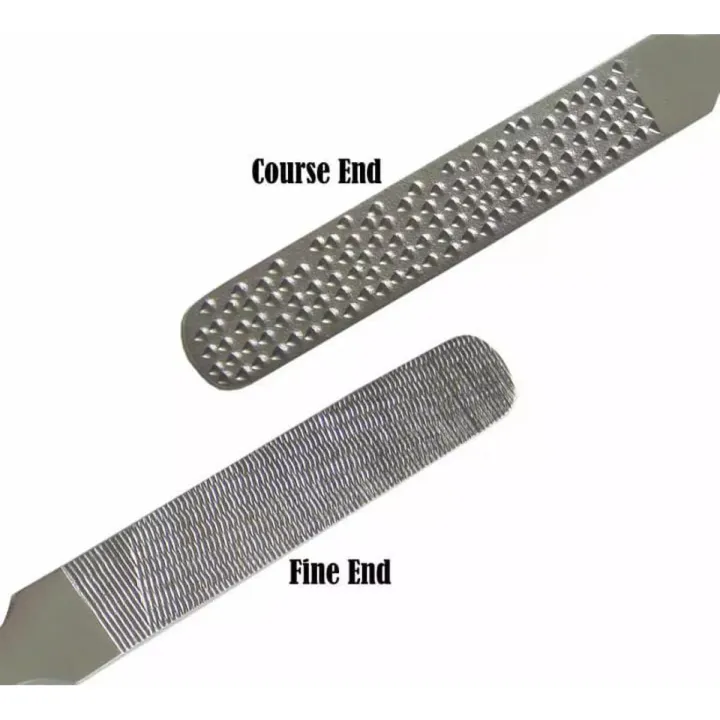 4 Four Sided Steel Foot File Podiatry Chiropody Rasp Feet Nail (Pack of ...