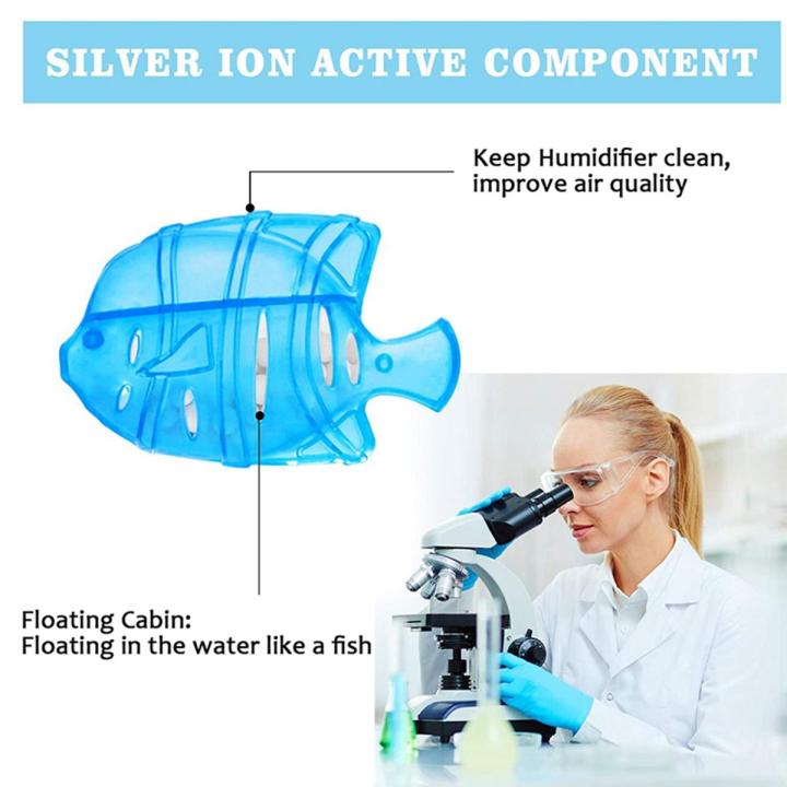 Tank Cleaner Universal Fish Humidifier Tank, Silver Ion Ball Filter ...