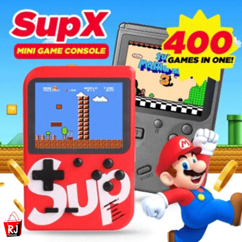 SUP Game Box 400 In 1 Retro Handheld Game Console Emulator Portable ...