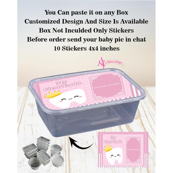 My First Tooth Stickers Teething Celebration Stickers | Daraz.pk