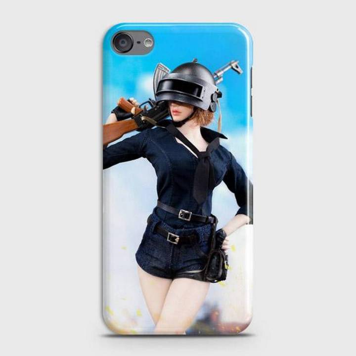 iPod 6 Cover Pubg Level 3 Female character Hard Cover- Design 29 Case ...
