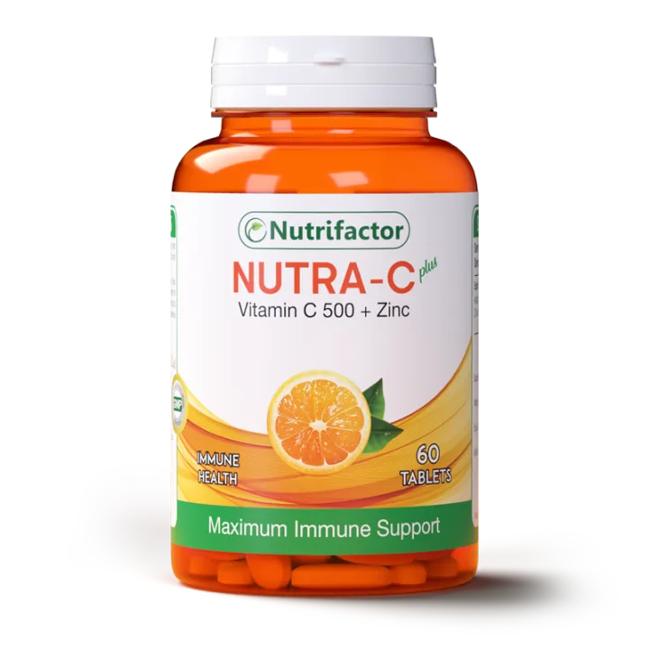 Nutra C Plus Vitamin C 500 + Zinc (60s) Tablets | Daraz.pk