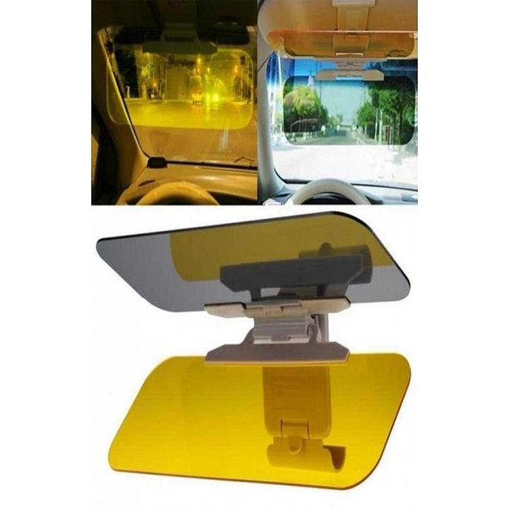 Dual Lens Anti Glare HD Vision Visor - Yellow | Daraz.pk