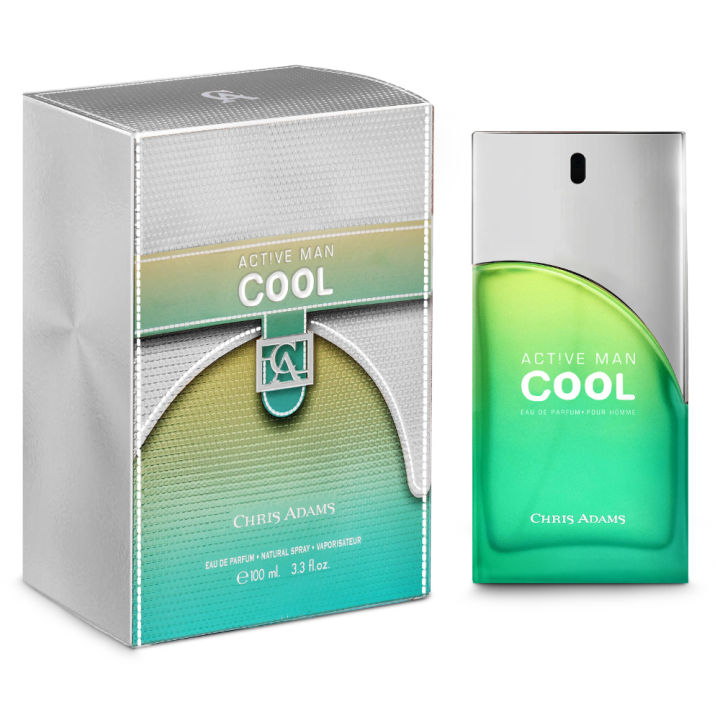 Chris Adams Active Man Cool Perfume For Men – 100 ml | Daraz.pk