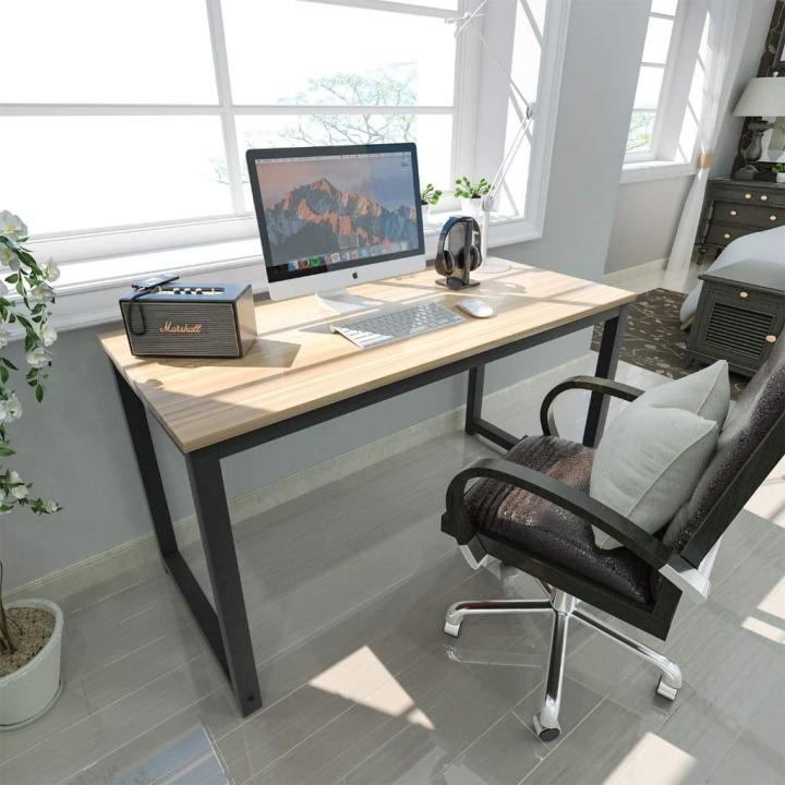Computer Desk, Composite Wood Board, Modern Home Office Desk ...
