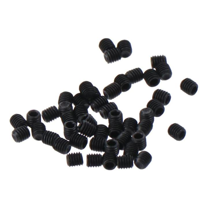 50pcs Countersunk Black Hex Socket Set 12.9 Grade M3x3mm Grub Screws ...