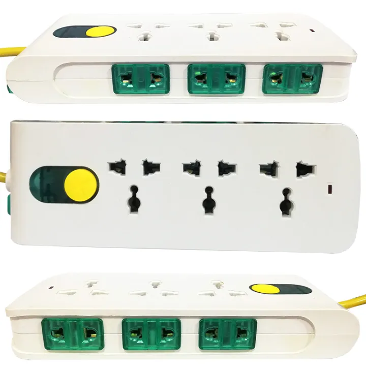 Extension Board with 5 Meter wire | Daraz.pk