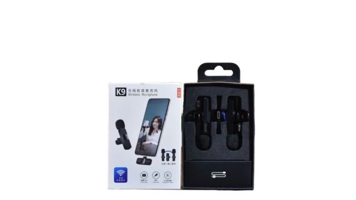 "K9 Dual Wireless Microphone: Seamless Plug & Play for Dynamic Live ...