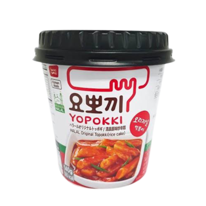 Yopokki Rice Cake Original flavor 140g - Korean Rice cake - Topokki ...